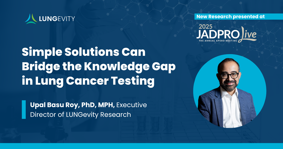 Simple Solutions Can Bridge the Knowledge Gap in Lung Cancer Testing ...