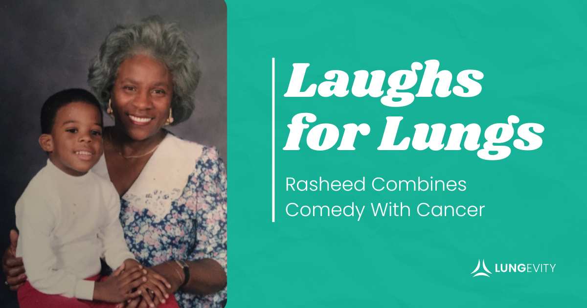Laughs for Lungs: Rasheed Marshall Combines Comedy With Cancer ...